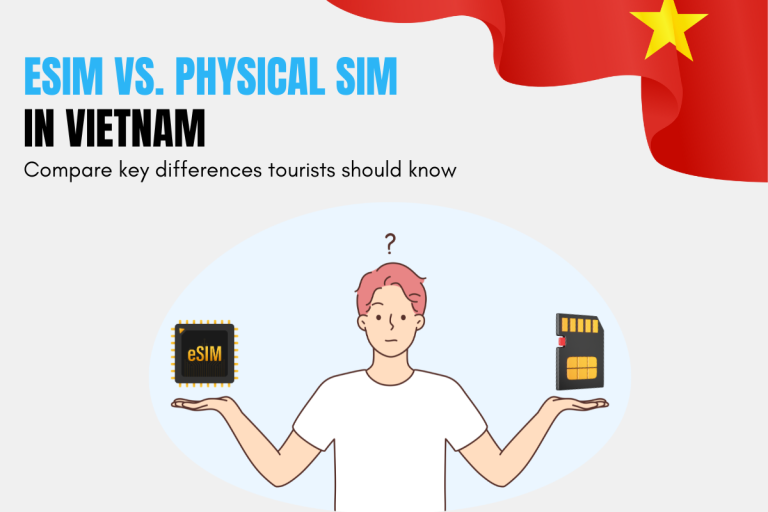 eSIM vs Physical SIM in Vietnam: What Tourists Need to Know